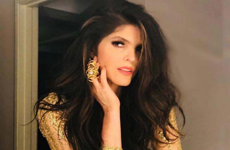 Ana Bárbara presumió sus curvas con un entallado pantalón blanco - Fama