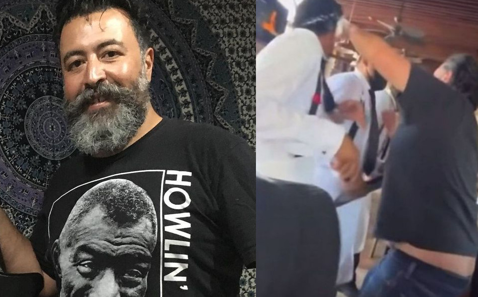 Micky Huidobro de Molotov da pastelazo a meseroy desata indignación - Fama