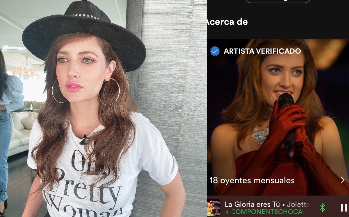 Filtran disco de Jolette en Spotify; pide que le den regalías - Fama