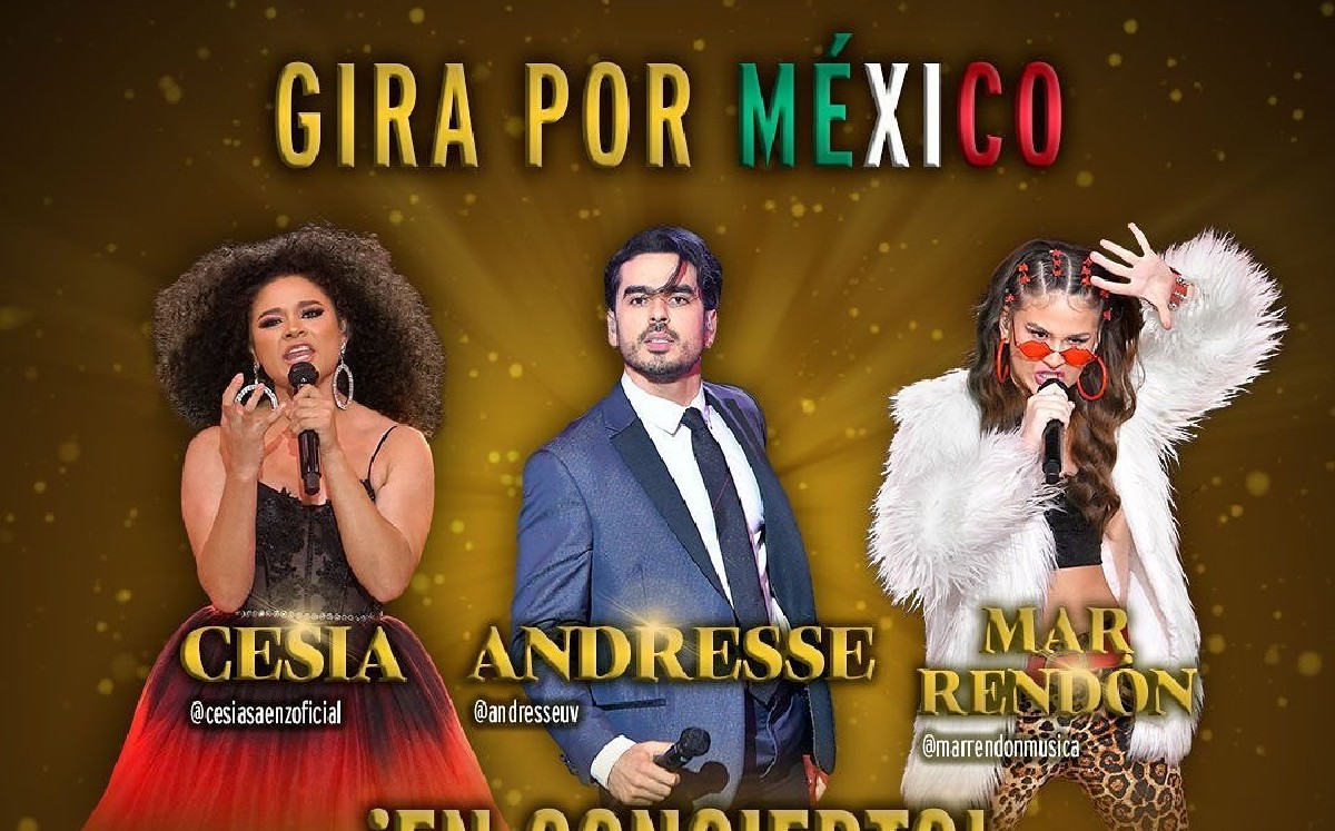 Cesia no llena concierto en su primera gira y es exhibida en redes - Fama