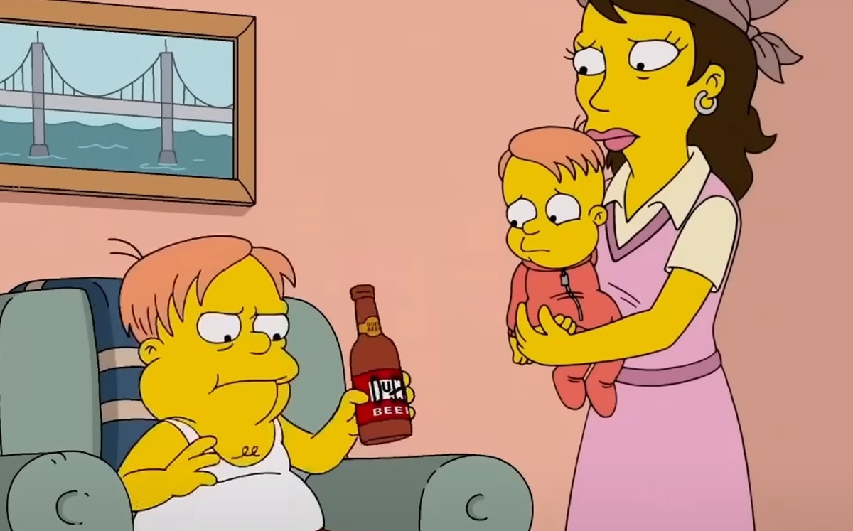 Martín de Los Simpson tiene 36 años, esposa y 2 hijos - Fama