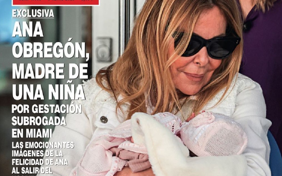 Ana Obregón revela que bebé en realidad es hija de Aless LequioFama