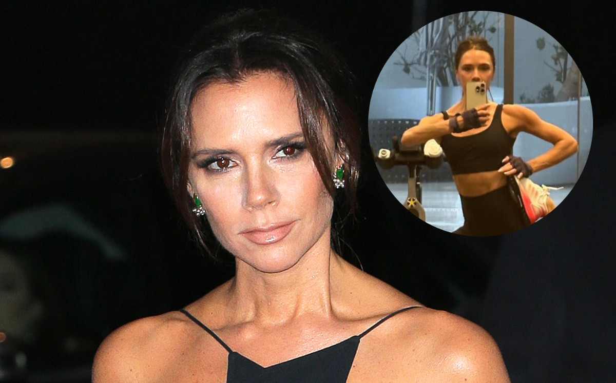 La rutina de ejercicios de Victoria Beckham es inteligente.Fama