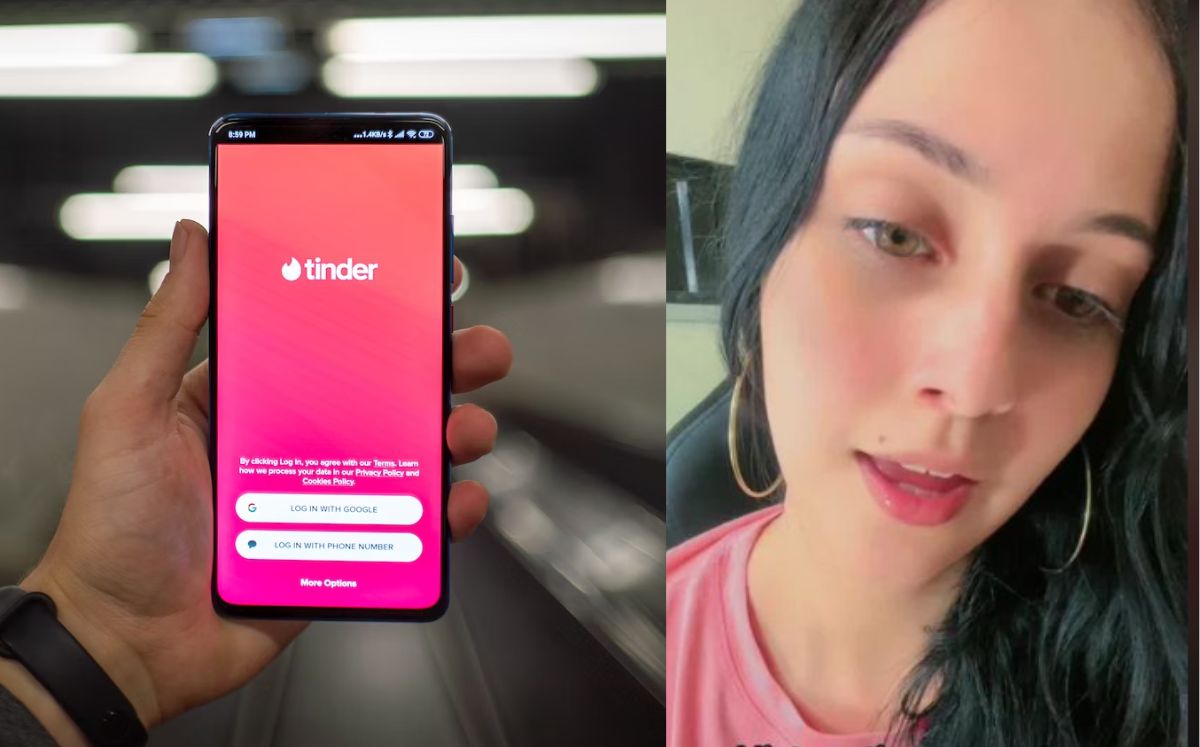 Mujer embarazada salía a citas de Tinder para comer gratis - Fama