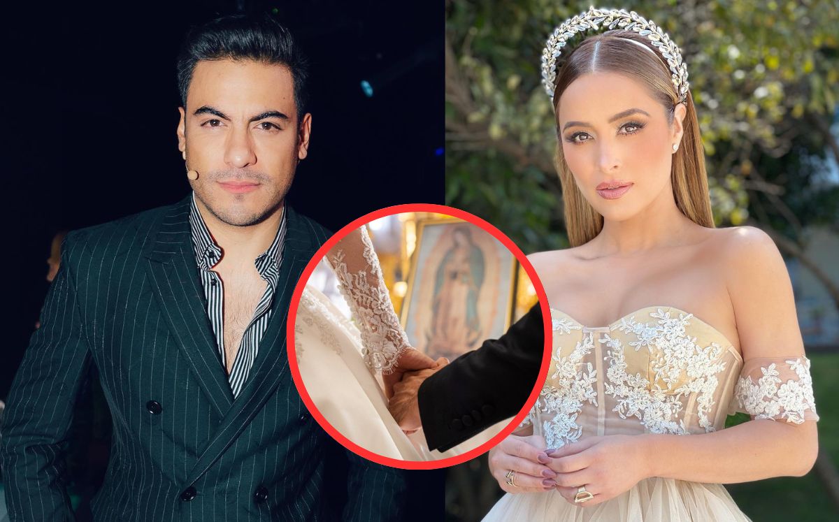 Carlos Rivera y Cynthia Rodríguez comparten primera foto de su boda - Fama