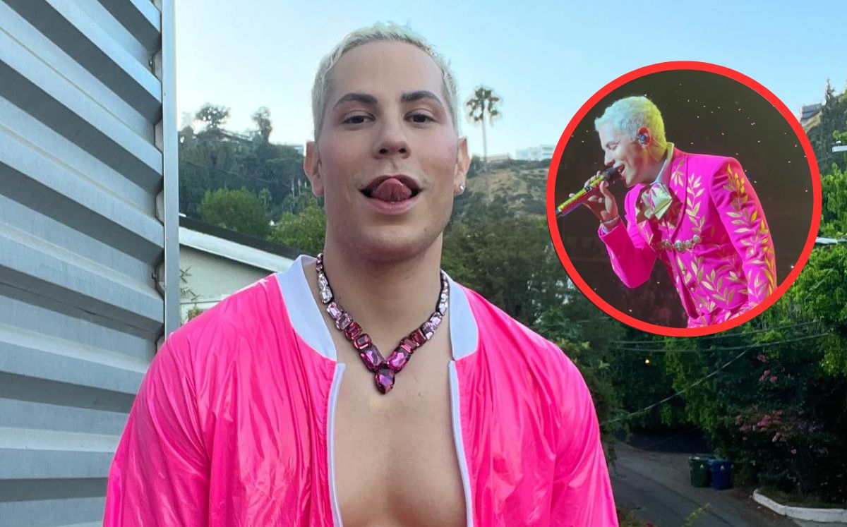Christian Chávez es criticado por usar traje de charro en color rosaFama