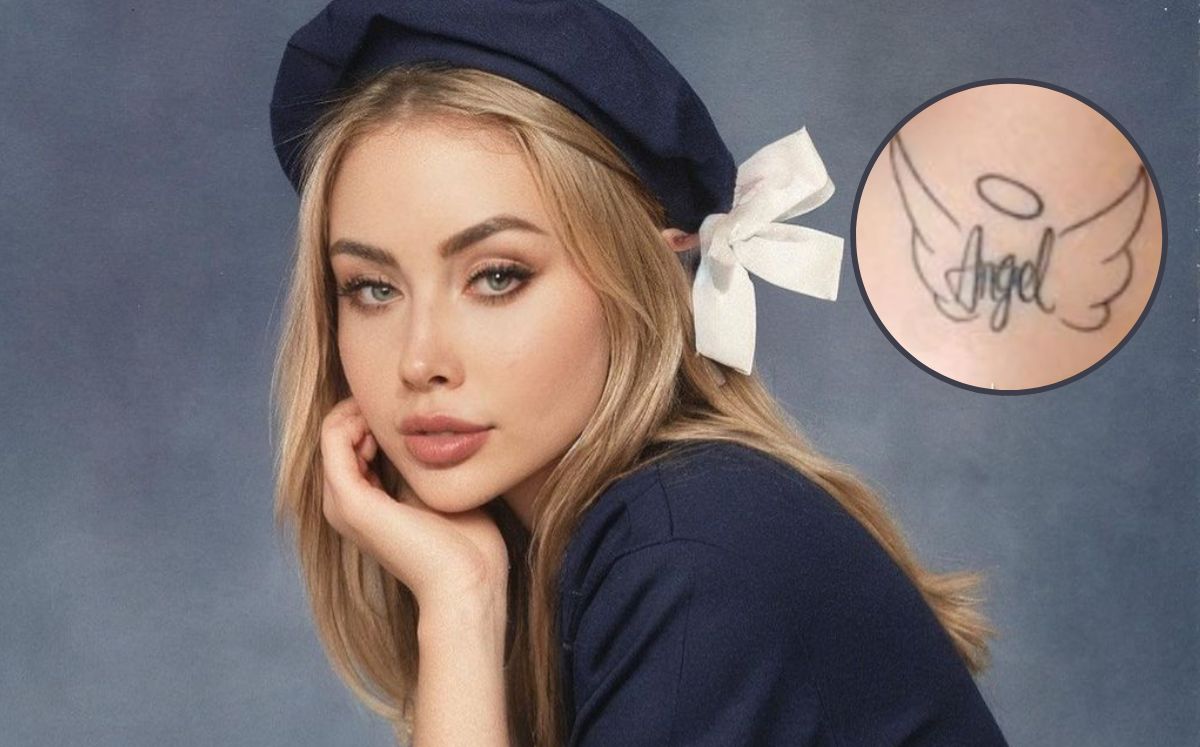 ¿Maya Nazor se borra el tatuaje inspirado en Santa Fe Klan? - Fama