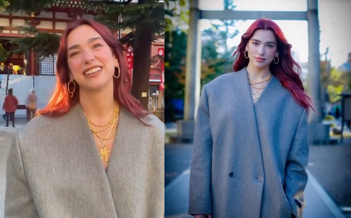 Dua Lipa se deja retratar por un fan en la calle y queda impactada - Fama