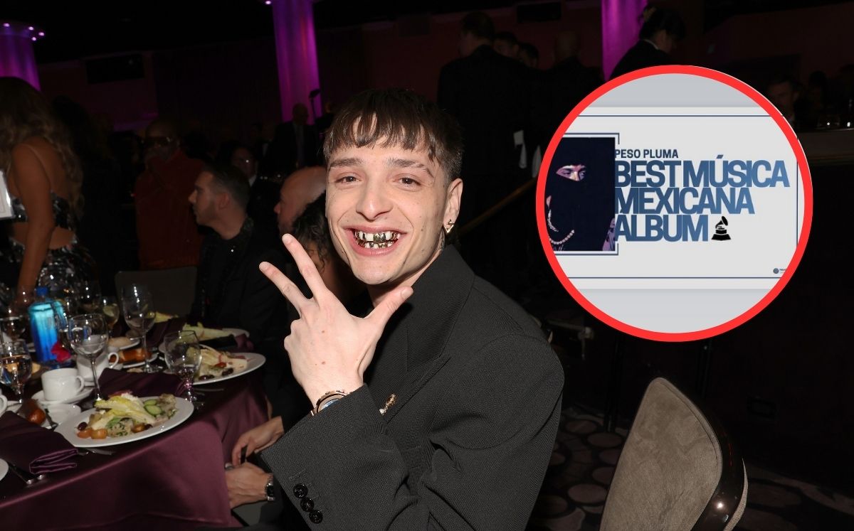 Peso Pluma hace historia al ganar su primer GrammyFama