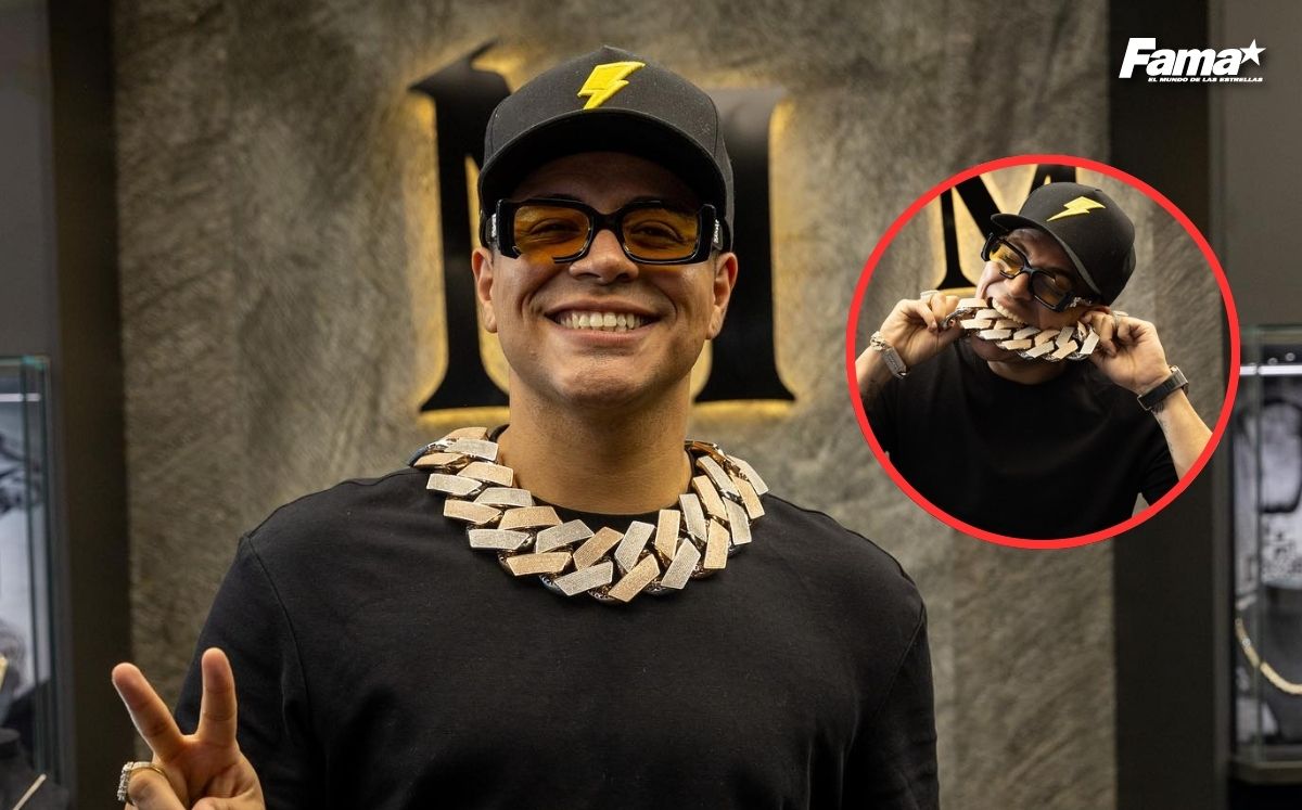Eduin Caz es criticado por usar extravagante cadena de oro - Fama