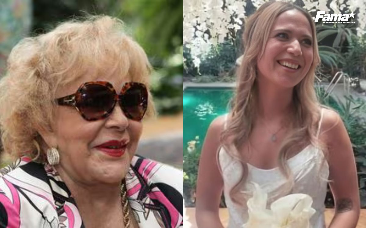 Silvia Pinal reaparece luciendo mejor que nunca en la boda de su nieta ...