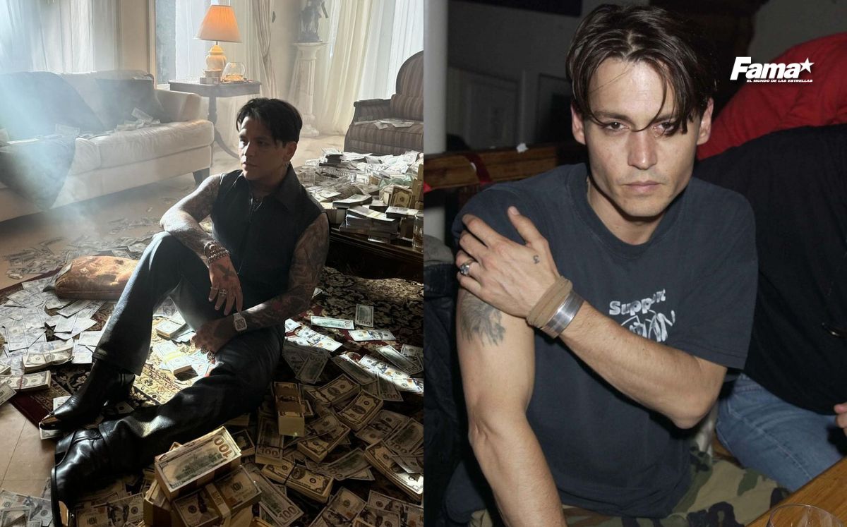 Comparan a Christian Nodal con Johnny Depp tras NUEVO cambio de look - Fama