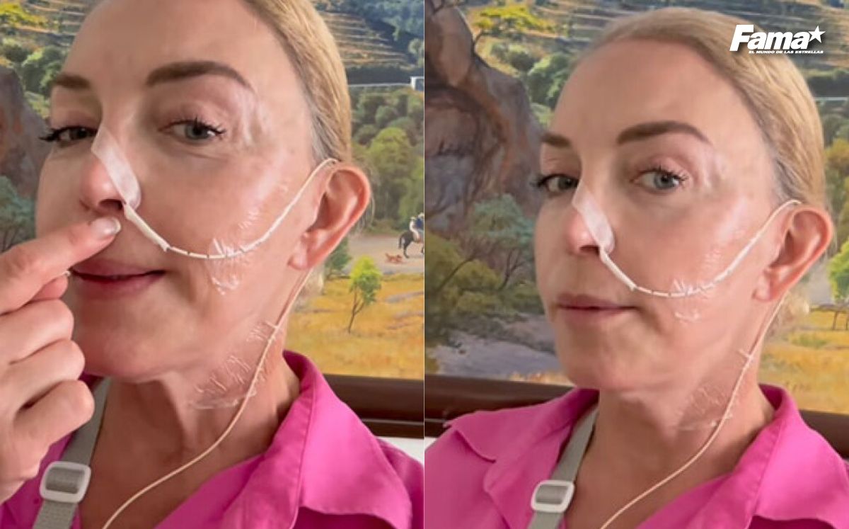 Laura Flores reaparece con sonda en la nariz por problema de salud - Fama Laura Flores reaparece con sonda en la nariz por problema de salud - Fama