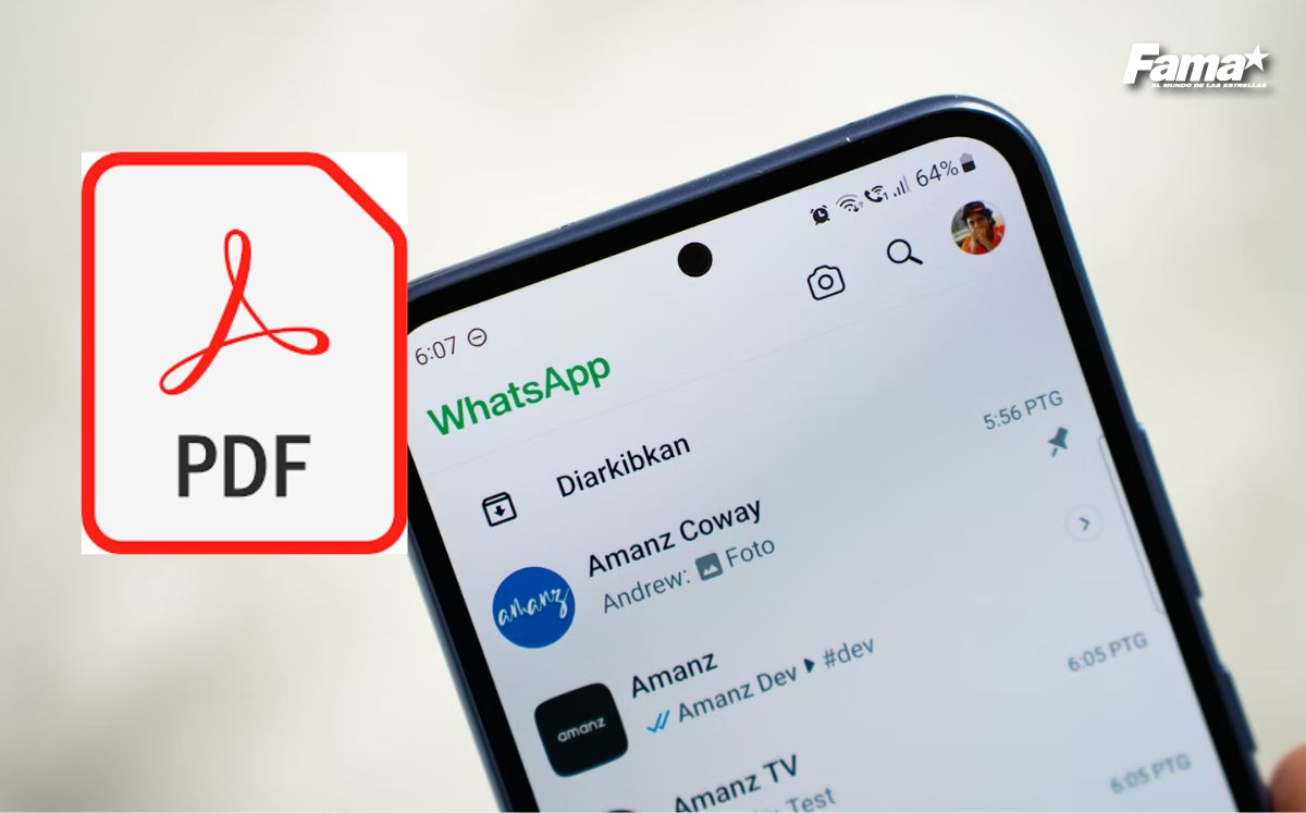 Paso a paso para convertir chats de WhatsApp a PDF de manera FÁCIL - Fama