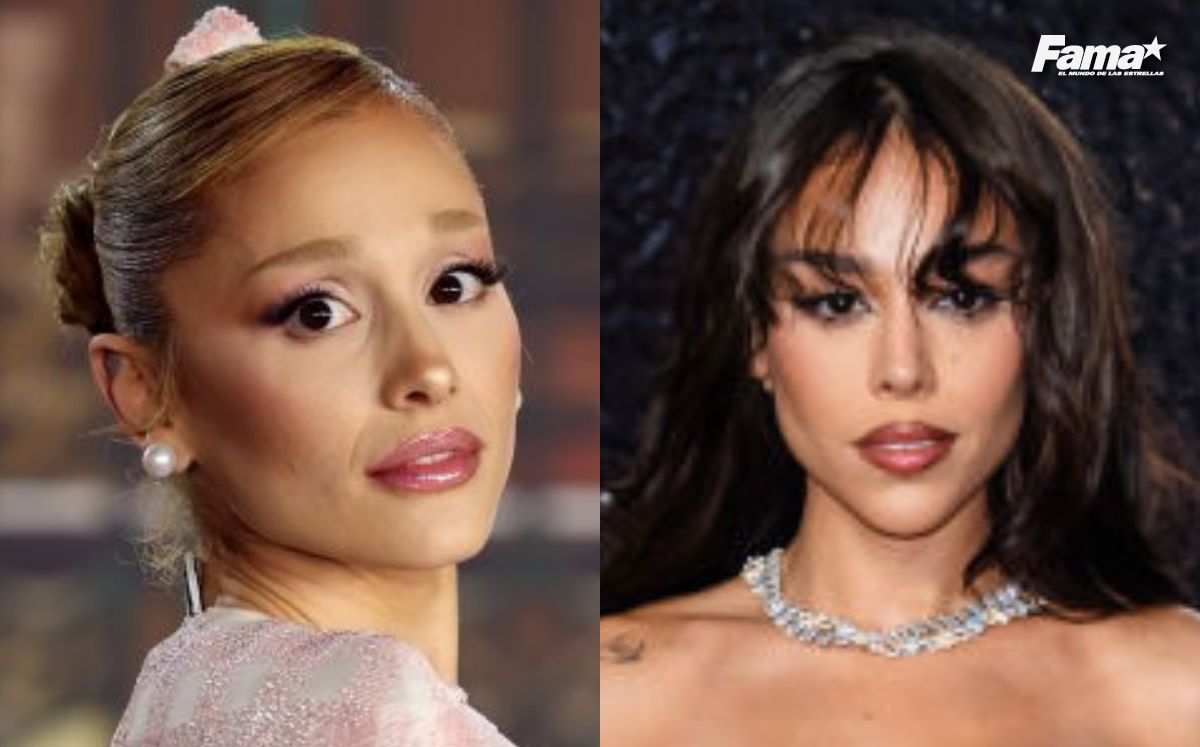 Danna le roba protagonismo a Ariana Grande en la premier de WickedFama