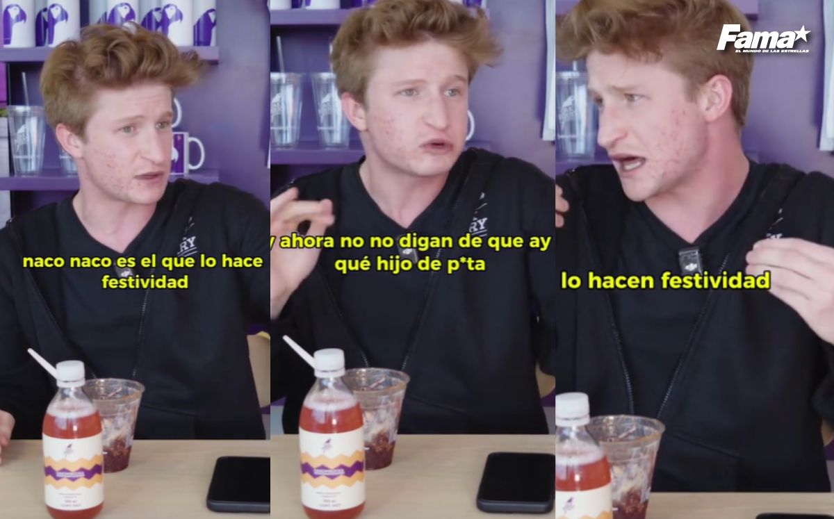 Alex Tacher define El Buen Fin como "festividad de nacos" - Fama