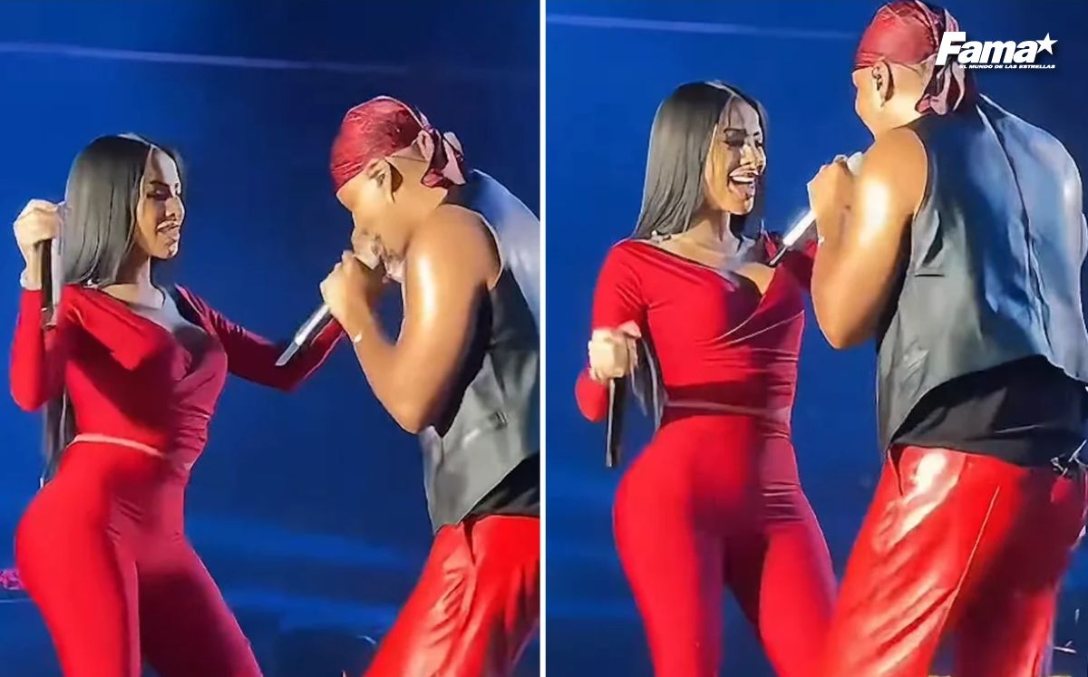 Yailin La Más Viral es acosada en el concierto de 'Aventura' - Fama