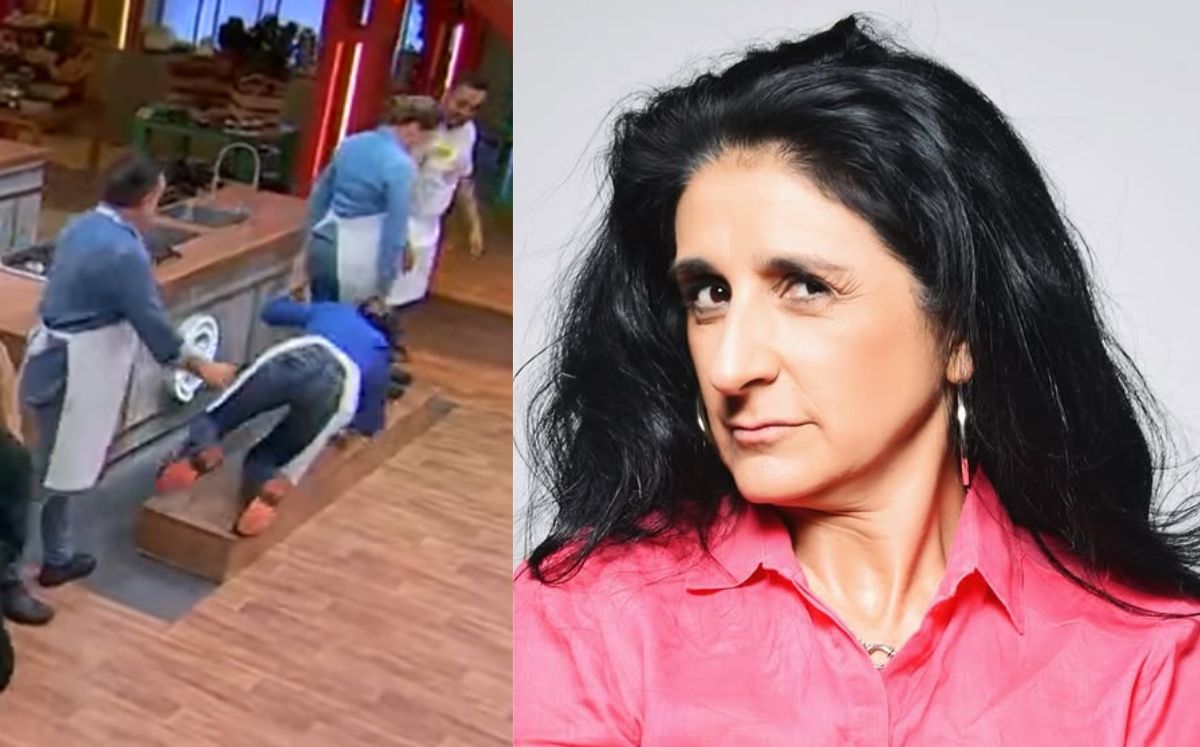 Bárbara Torres sufre bochornosa caída en MasterChef Celebrity México - Fama