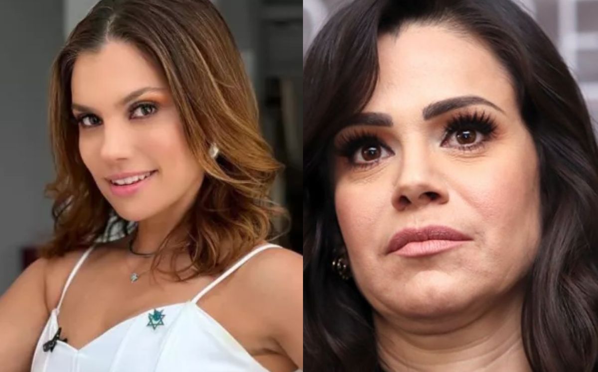 Luz Elena González y Tábata Jalil se caen en Venga la AlegríaFama