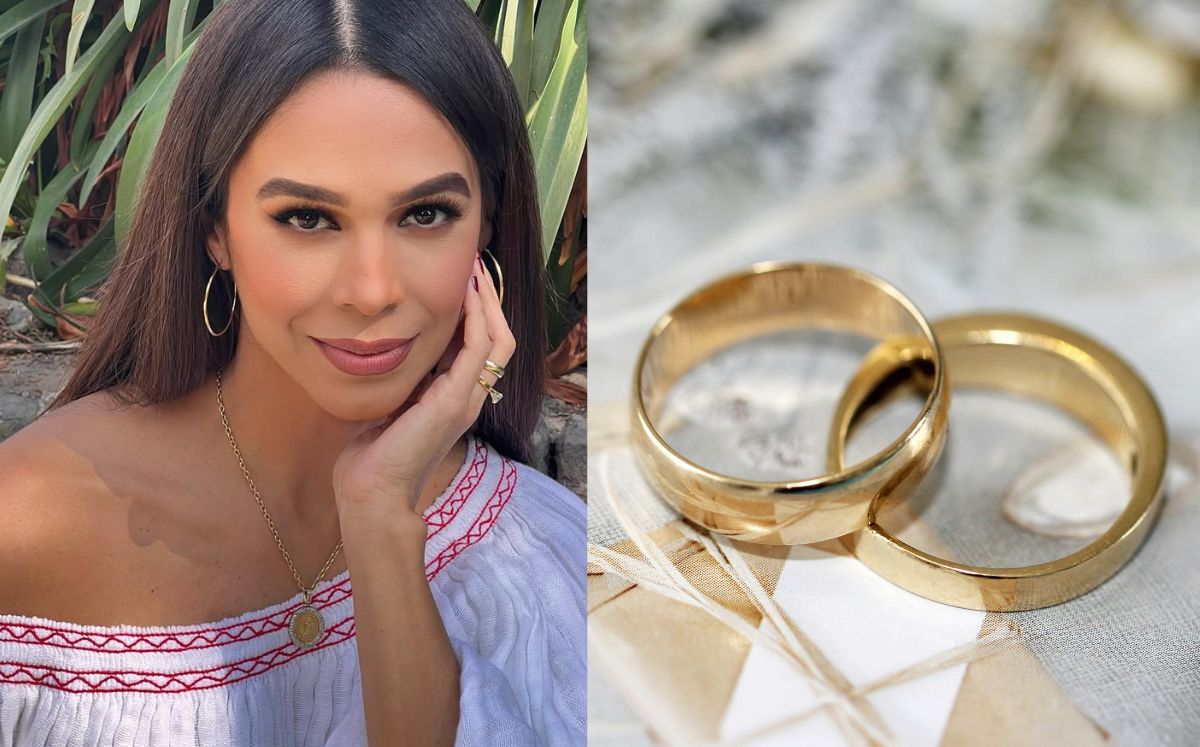 El hermoso vestido de Bibi Gaytán en la boda de su hija Ale Capetillo ...