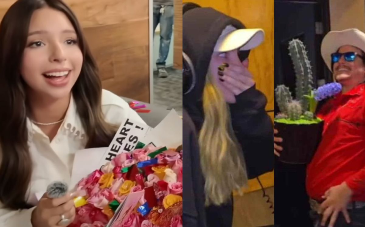 Ángela Aguilar recibe flores y la acusan de envidia a BelindaFama