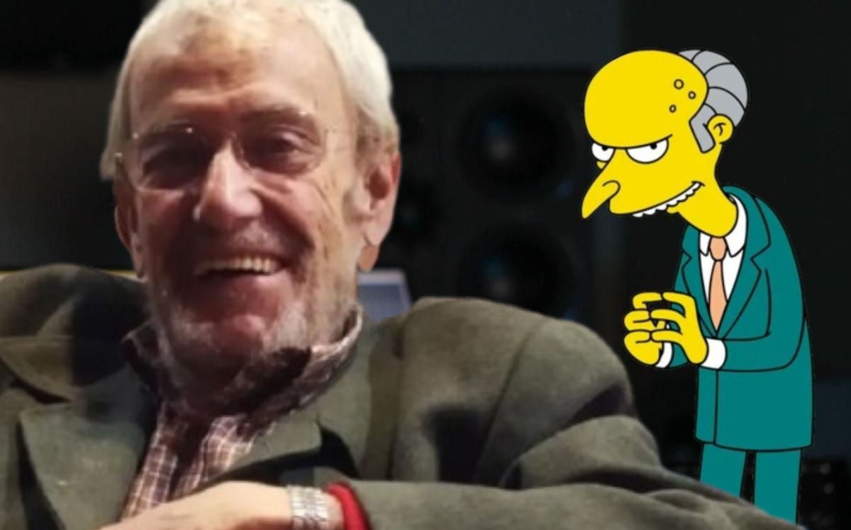 Muere Javier Franquelo, actor que dio voz a Mr. Burns en Los Simpson - Fama