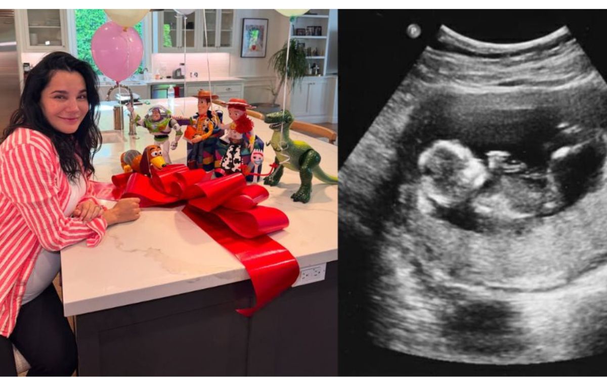 Martha Higareda muestra la primera ecografía de sus gemelos - Fama