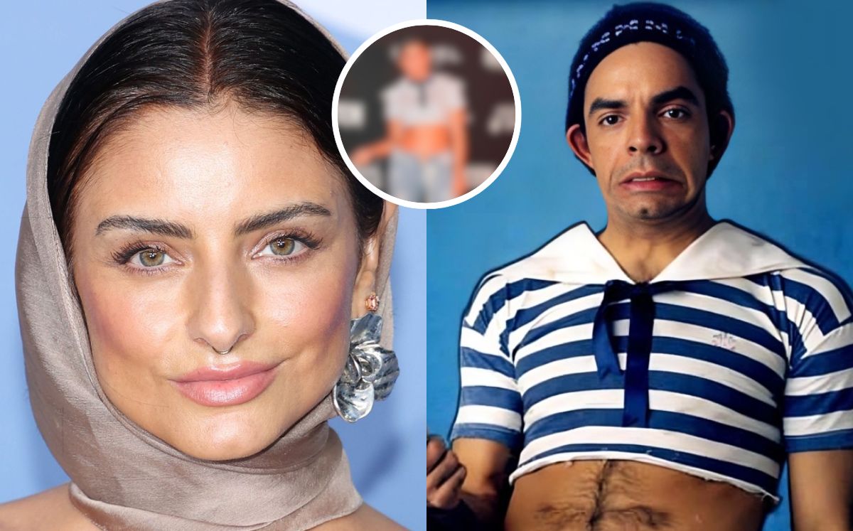 Aislinn Derbez se disfraza de personaje de su papá Eugenio DerbezFama