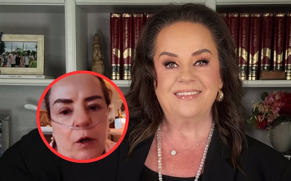 Isabel Lascurain de Pandora aparece conectada a oxígeno; esto se sabe ...