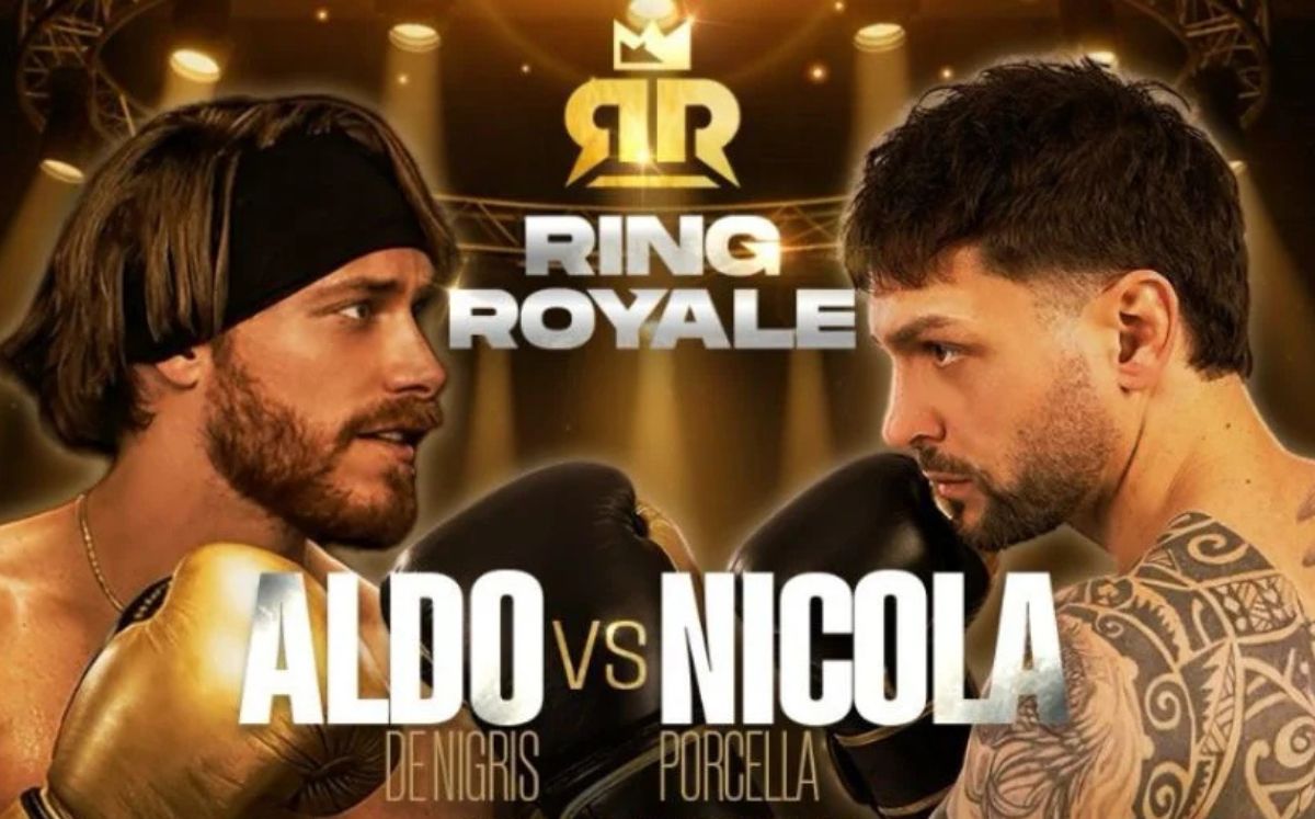 Confirman pelea de Nicola Porcella vs Aldo de Nigris en Ring RoyaleFama
