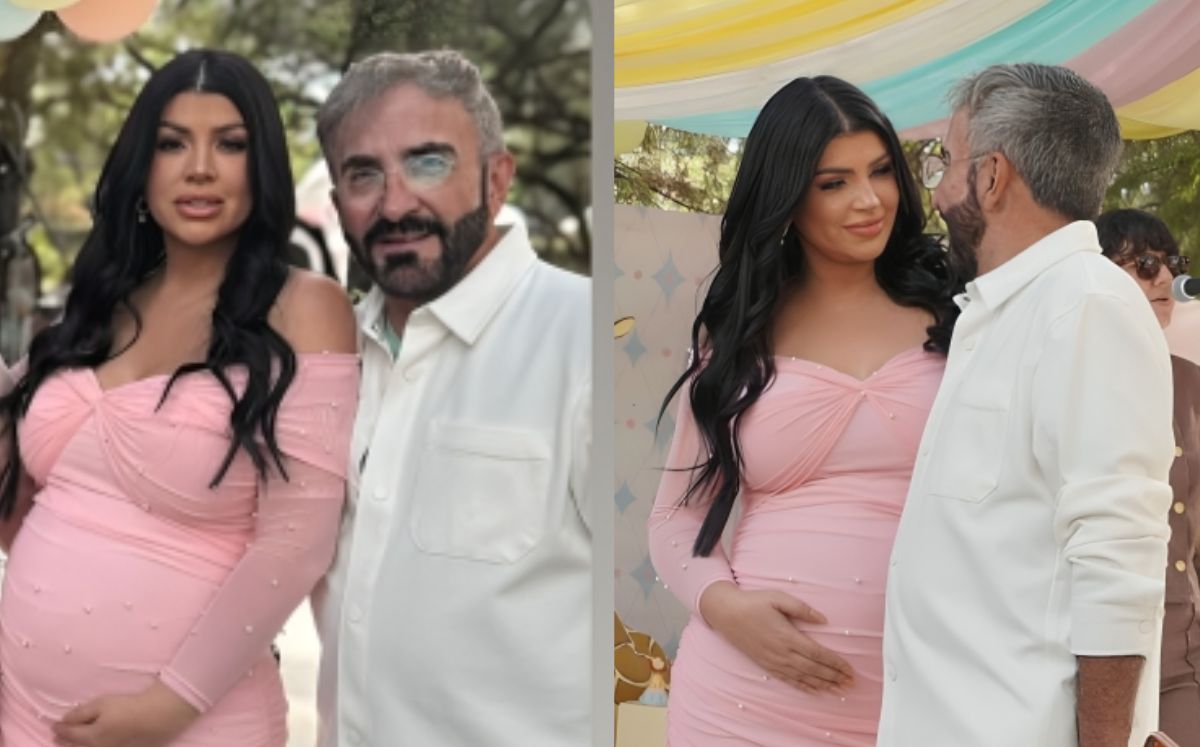 Vicente Fernández Jr. y Mariana González celebran lujoso baby shower - Fama